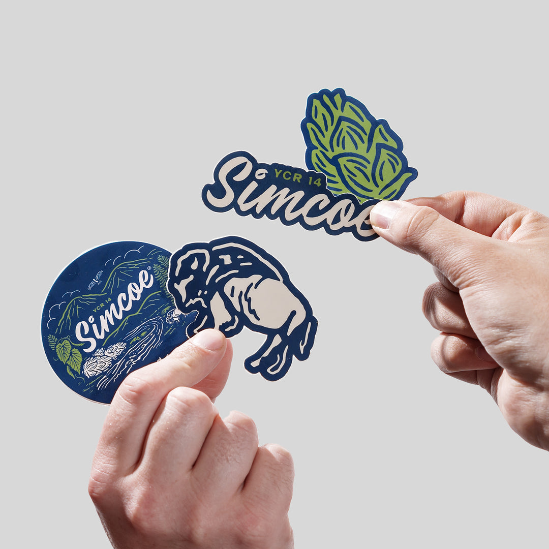 Simcoe® Sticker Set – VarieTees